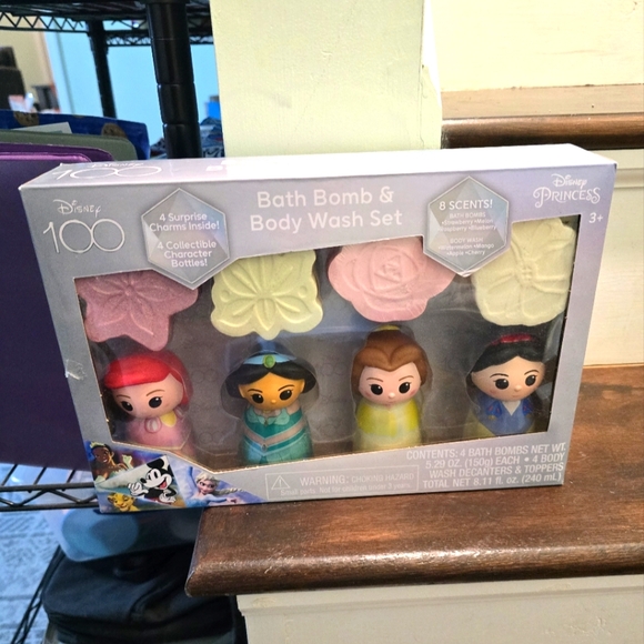 Disney | Bath, Skin & Hair | Disney Princess Bath Bomb Body Wash Set ...